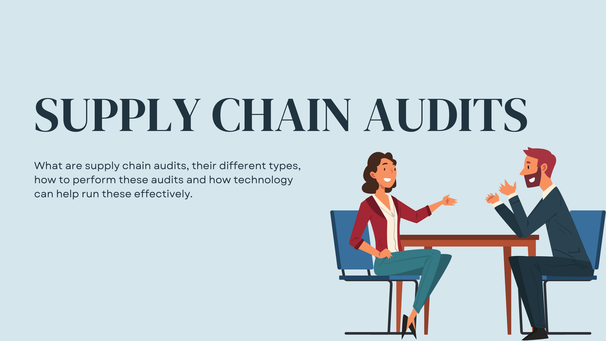 A brief introduction to Supply Chain Audits